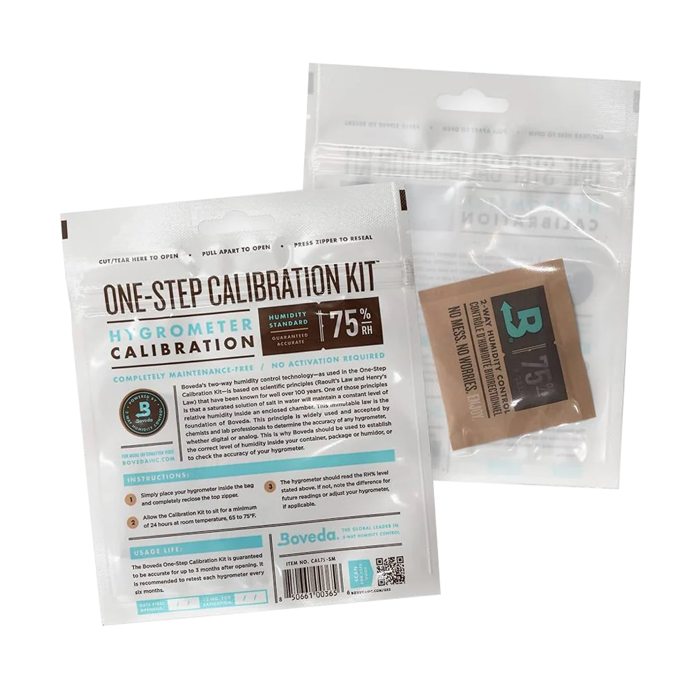 One step hydrometer 75% calibration kit